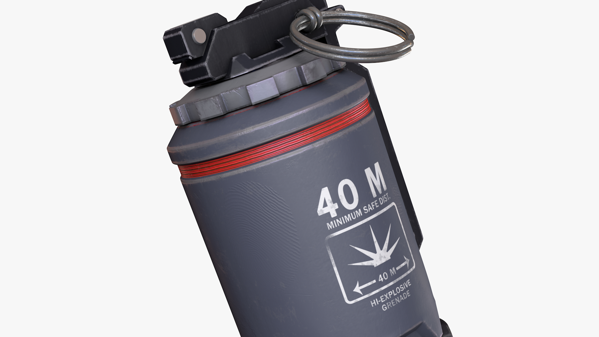 Science-Fiction-Granate Elysium HMX Explosive 3D-Modell - TurboSquid ...