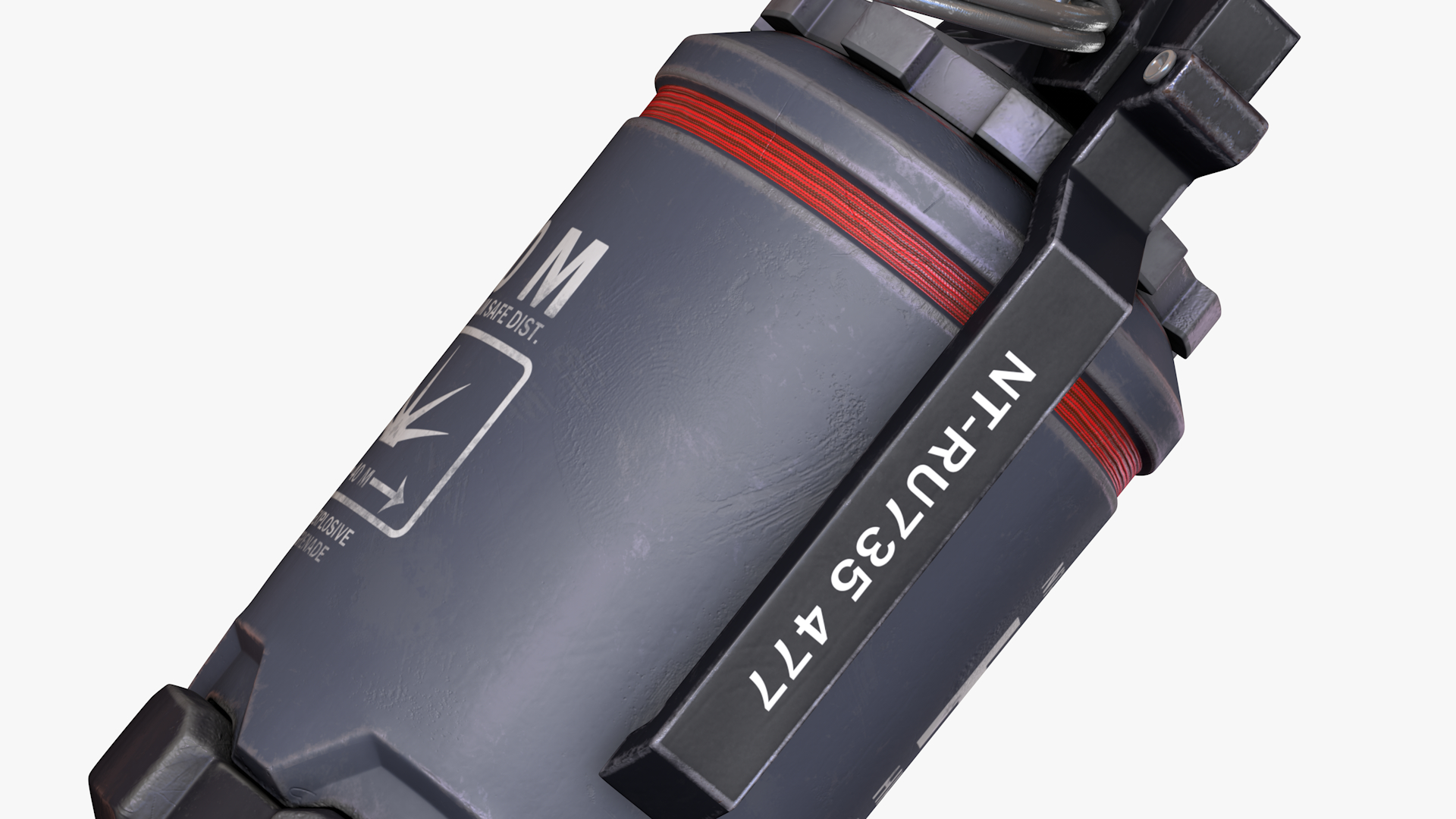 Science-Fiction-Granate Elysium HMX Explosive 3D-Modell - TurboSquid ...