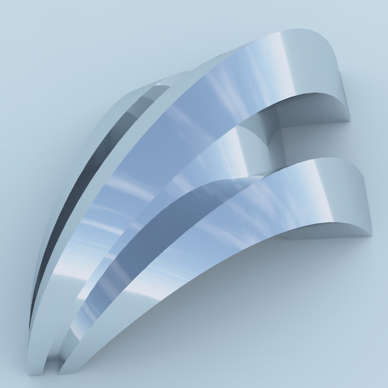 Futuristic arc building architecture 3D model - TurboSquid 1441121