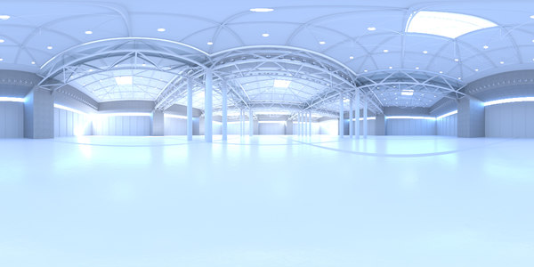 Texture hdri hall exhibition