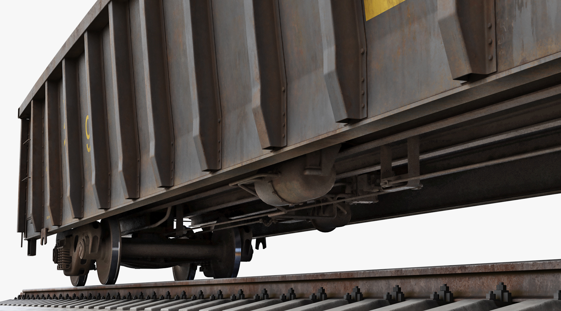 Coal gondola e534 3D - TurboSquid 1441256