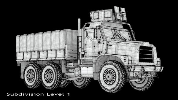 Oshkosh mtvr amk23 3D - TurboSquid 1440460