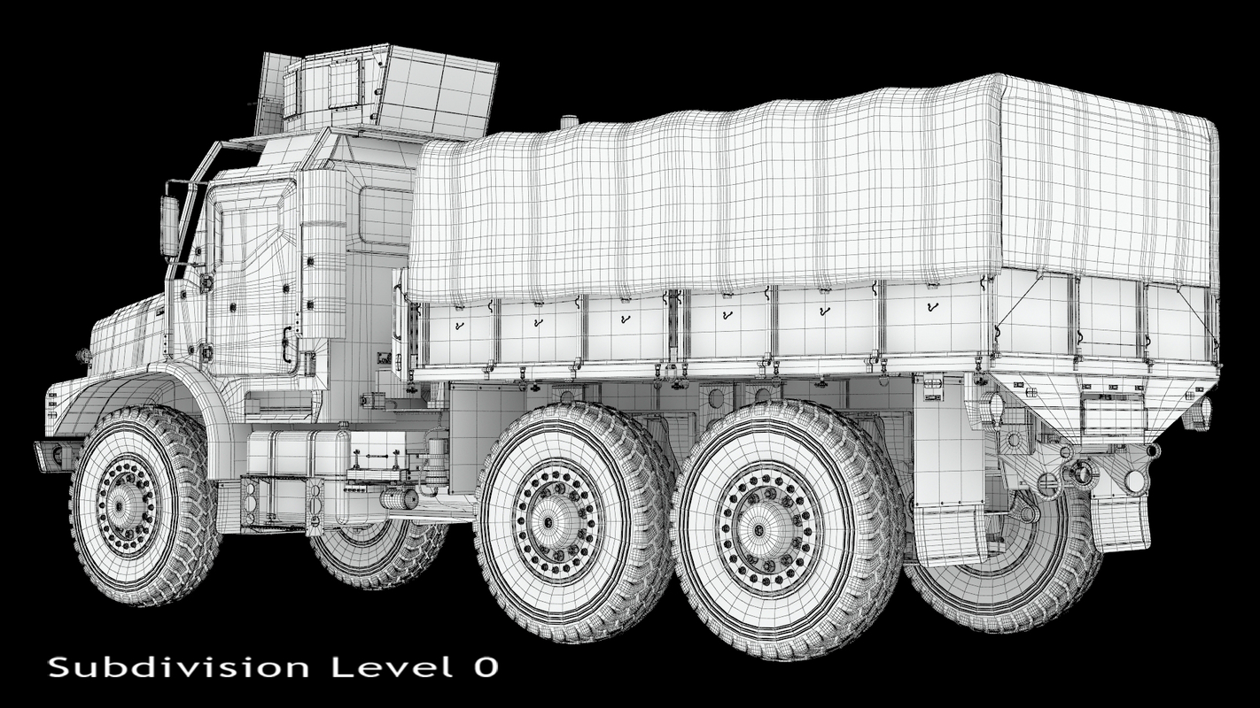 Oshkosh mtvr amk23 3D - TurboSquid 1440460