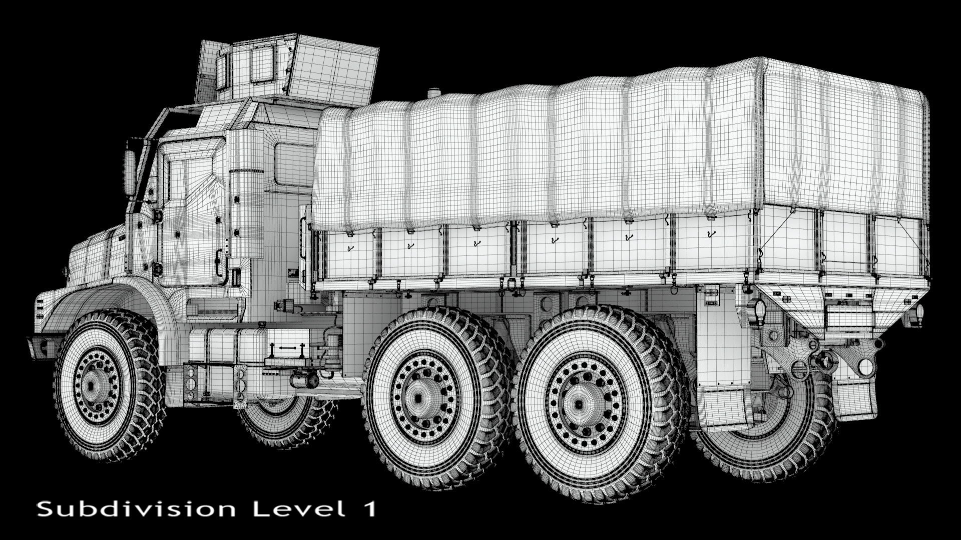 Oshkosh mtvr amk23 3D - TurboSquid 1440460