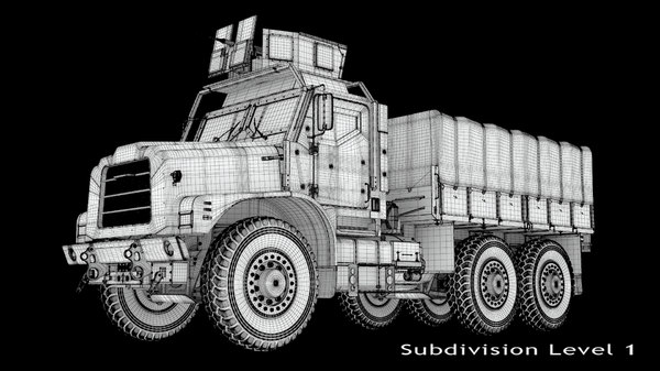 Oshkosh mtvr amk23 3D - TurboSquid 1440460