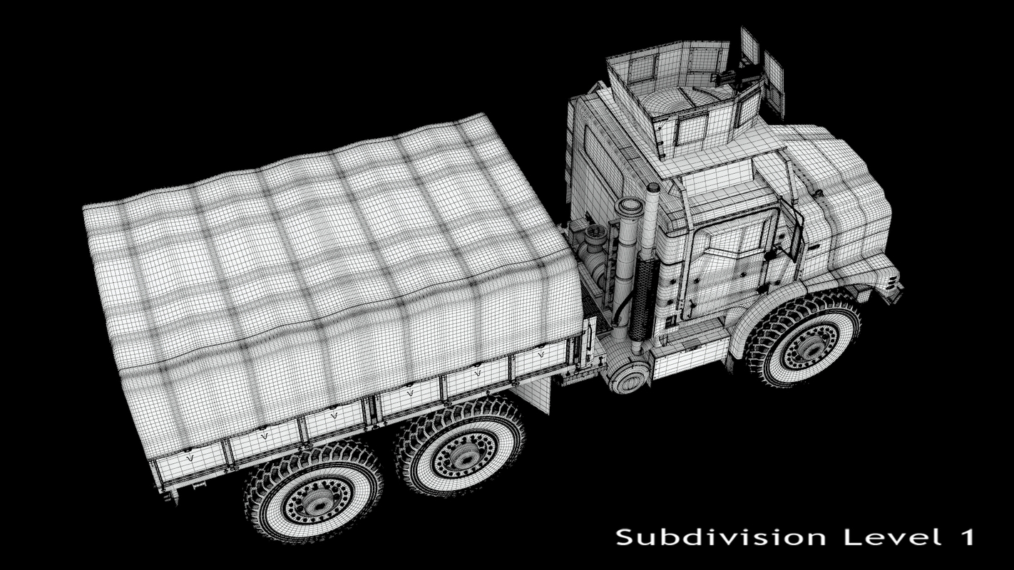 Oshkosh mtvr amk23 3D - TurboSquid 1440460