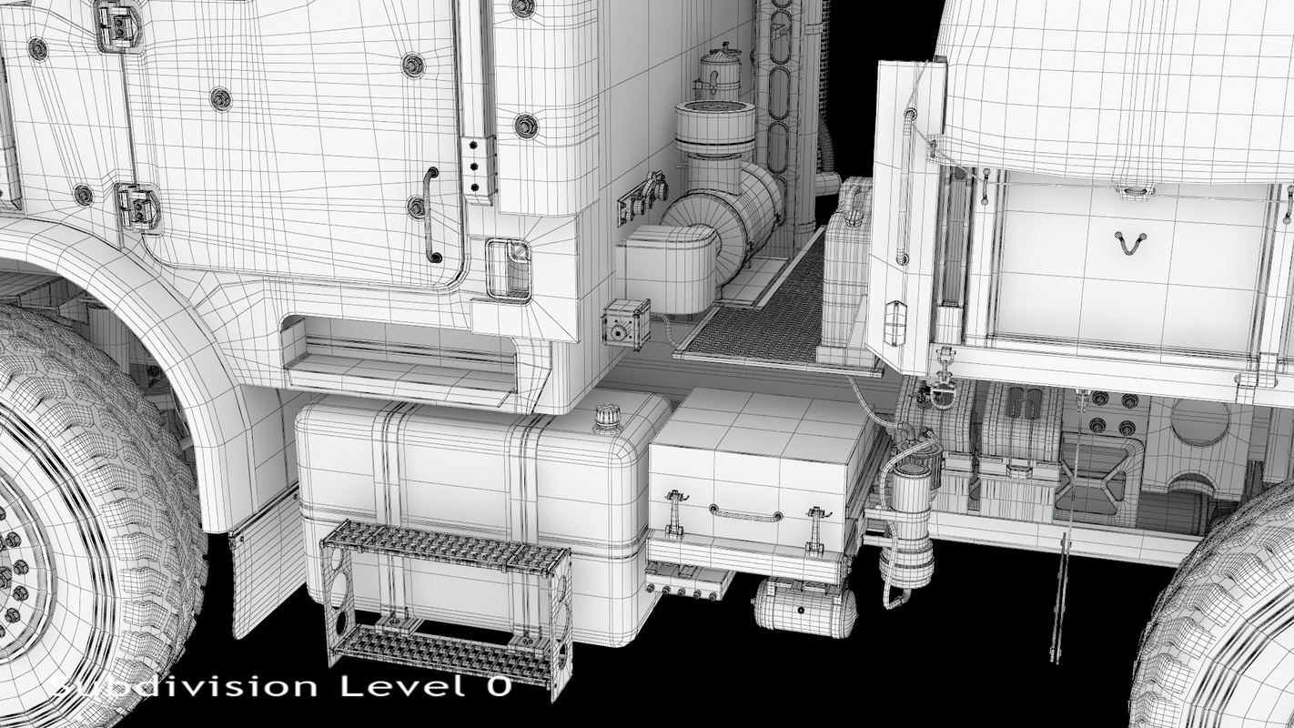 Oshkosh mtvr amk23 3D - TurboSquid 1440460