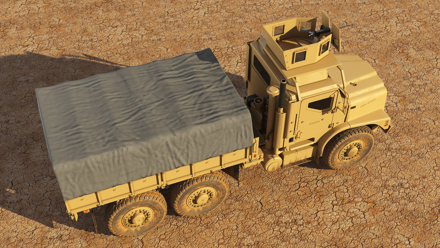 Oshkosh mtvr amk23 3D - TurboSquid 1440460