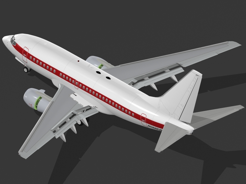 Boeing 737-600 janet airlines 3D model - TurboSquid 1342523