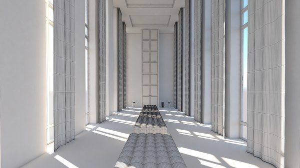3D model lobby interior - TurboSquid 1441382