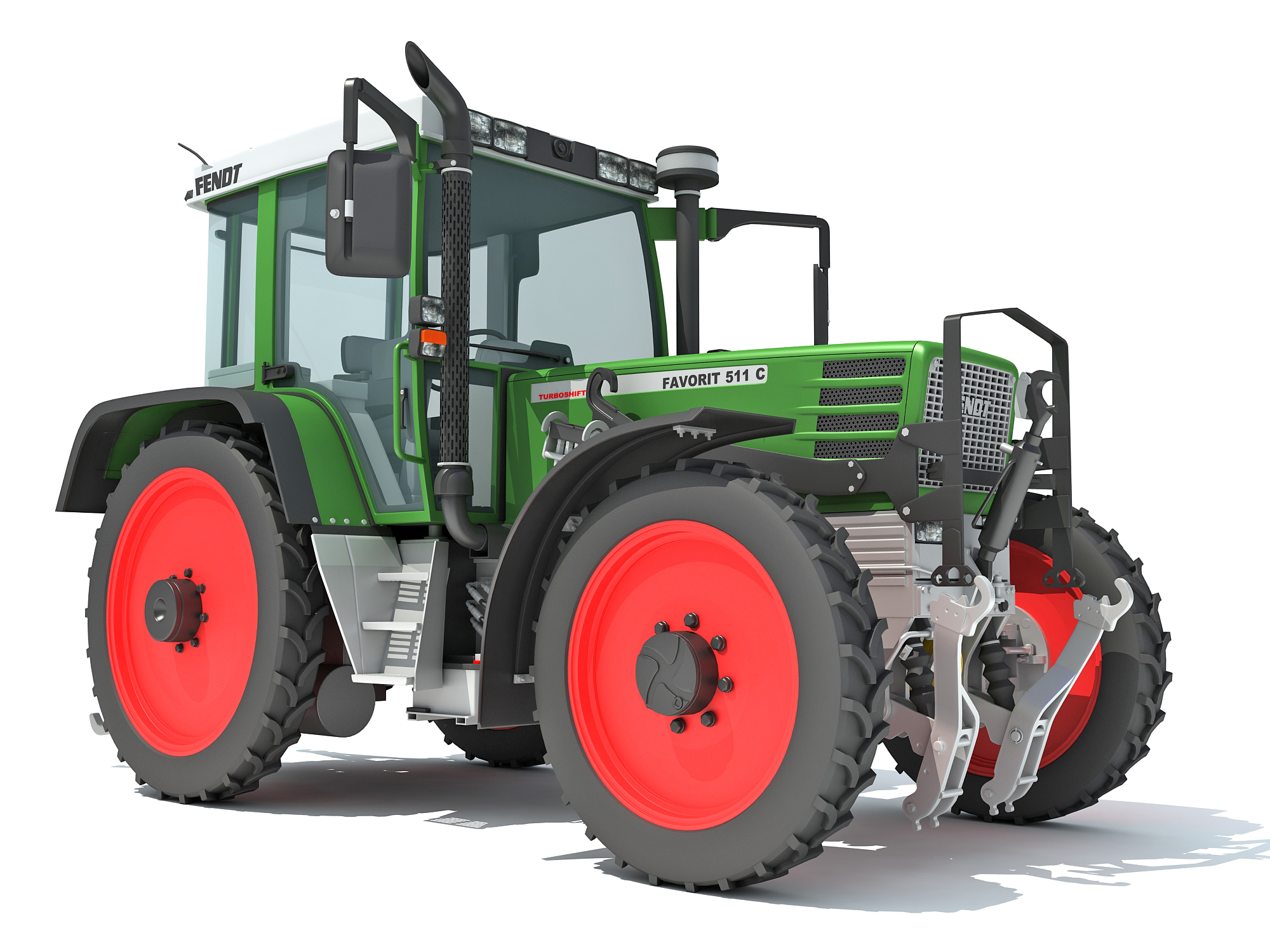 Fendt tractor 3D model - TurboSquid 1441711