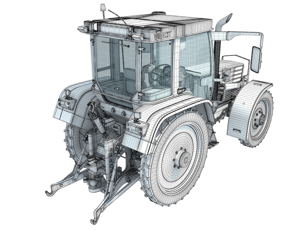 Fendt tractor 3D model - TurboSquid 1441711