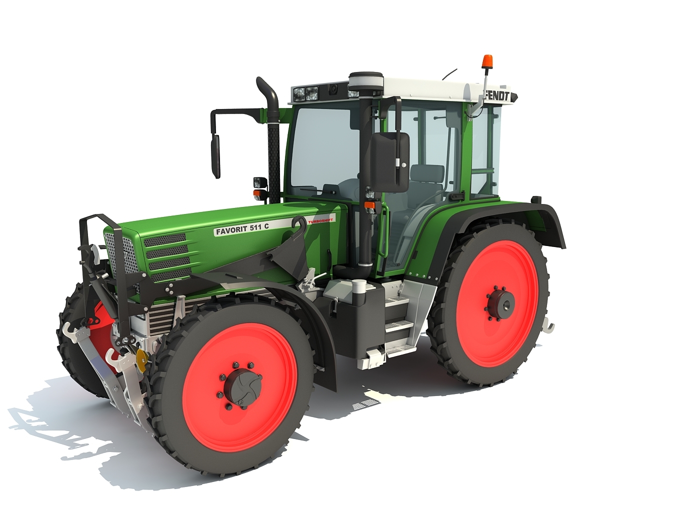 Fendt tractor 3D model - TurboSquid 1441711