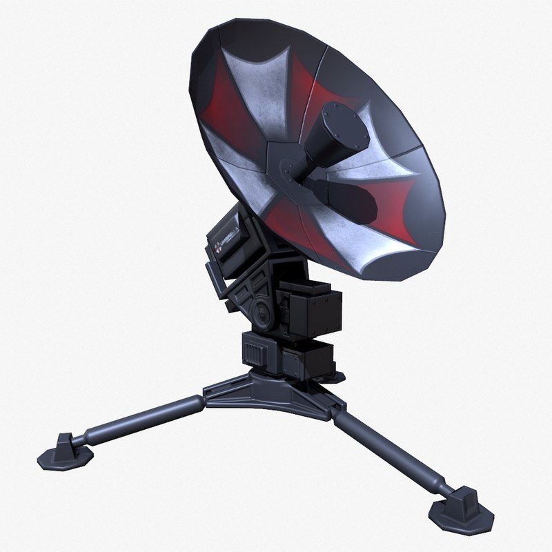 3D antenna 0 8m - TurboSquid 1441947