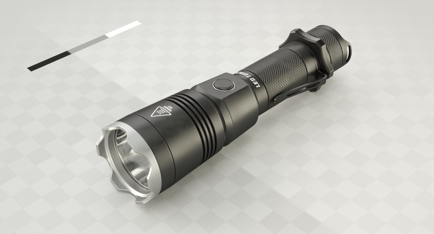 3D model led torch light - TurboSquid 1442249