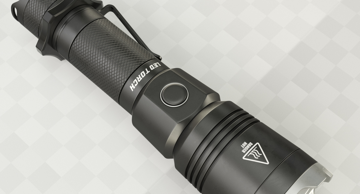 3D model led torch light - TurboSquid 1442249