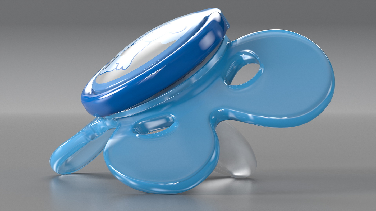 Newborn baby pacifier 3D model - TurboSquid 1442847