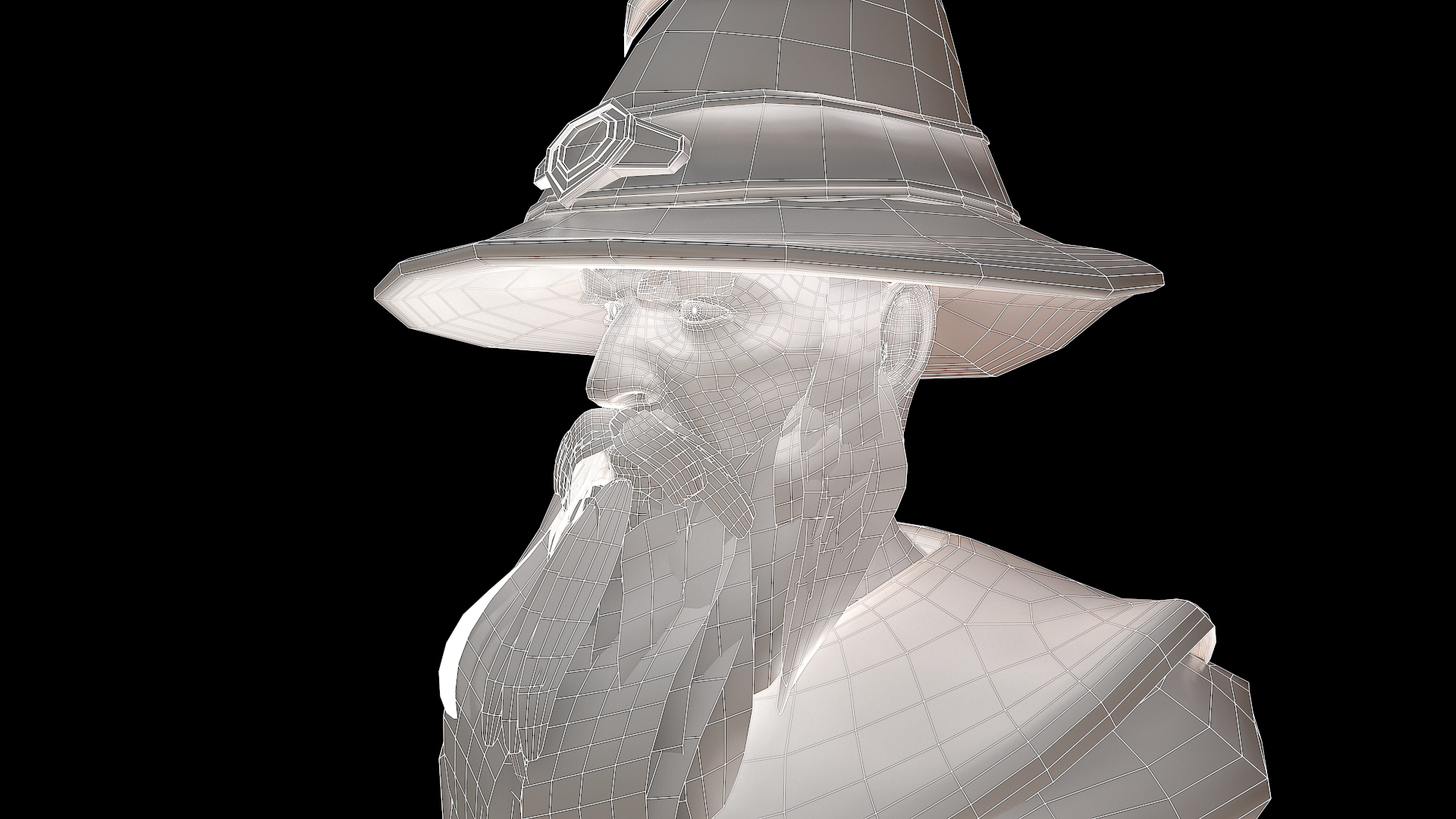 Original wizard staff 3D model - TurboSquid 1442377