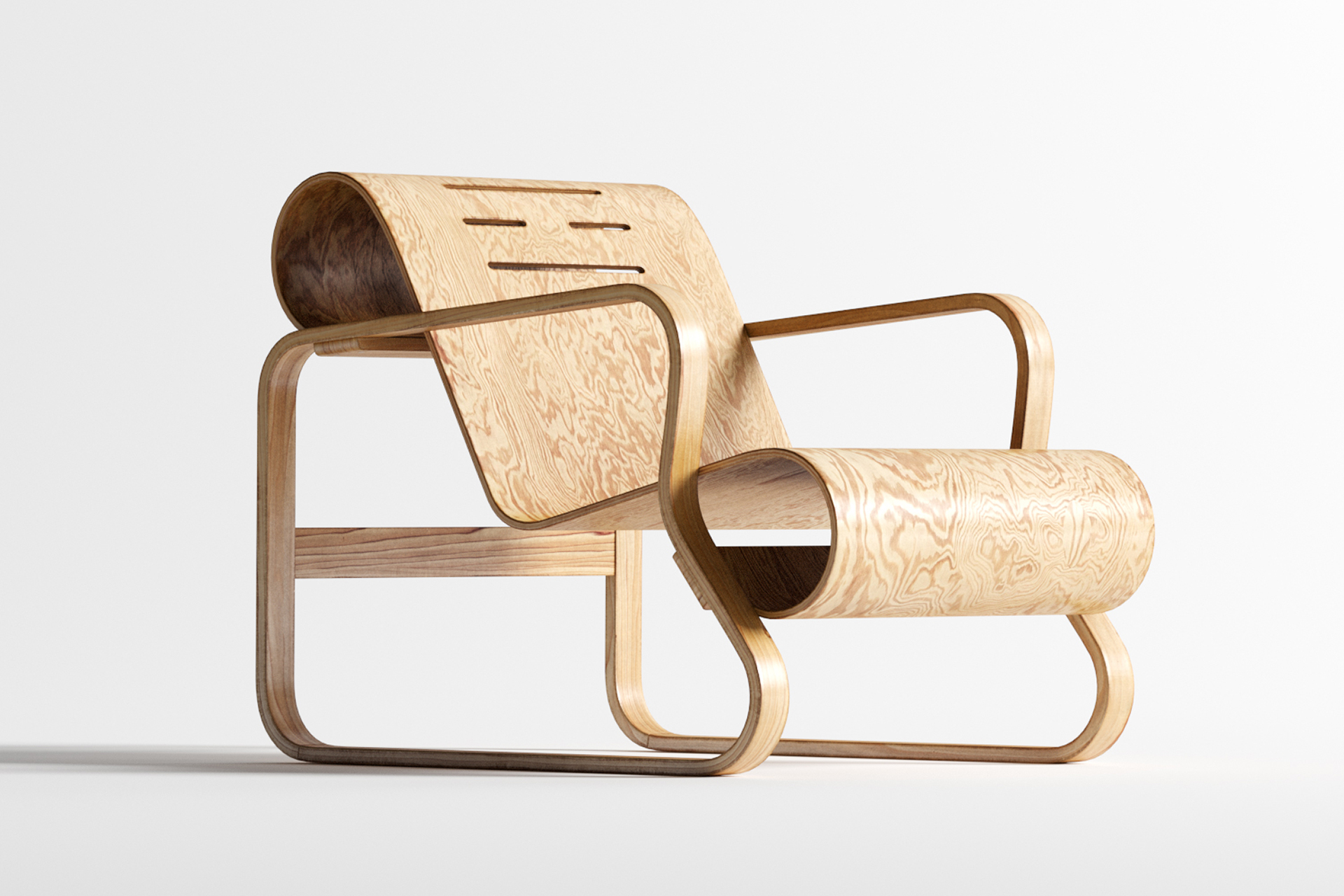modelo 3d Silla Alvar Aalto Paimio - TurboSquid 1441540