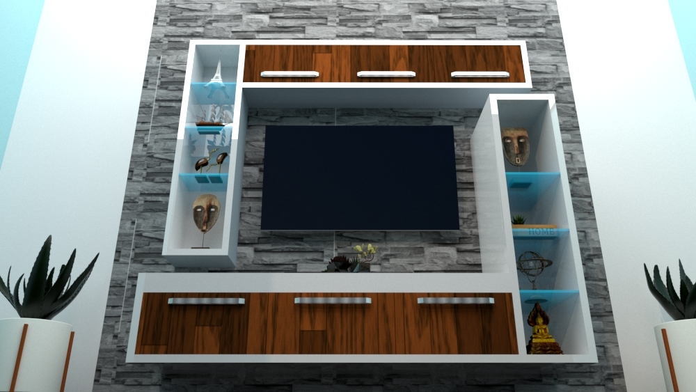 Tv unit 3D model - TurboSquid 1442400