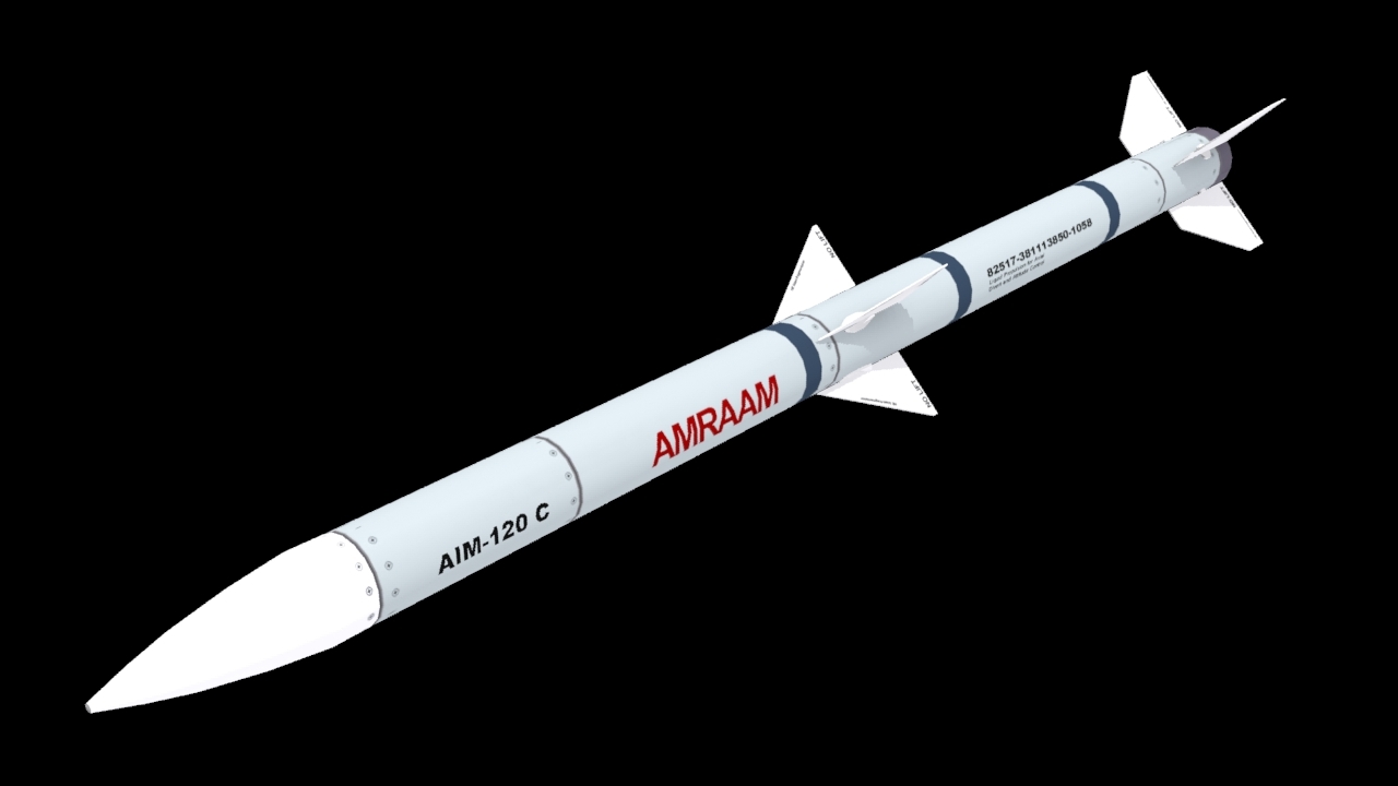Missile aim-120 c 3D - TurboSquid 1442608