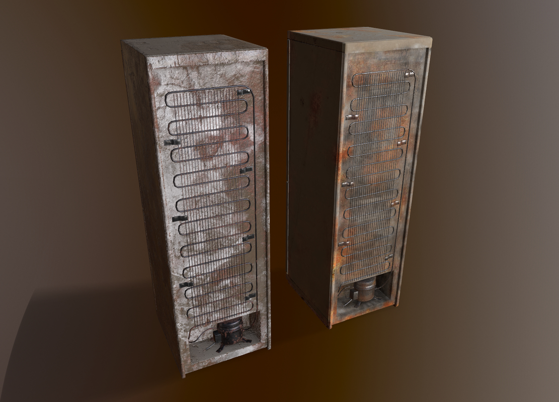 rusted refrigerator max
