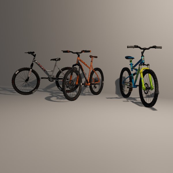 3ds max mountain bike