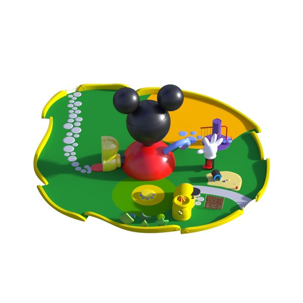 Mickey mouse club house 3D model - TurboSquid 1442791