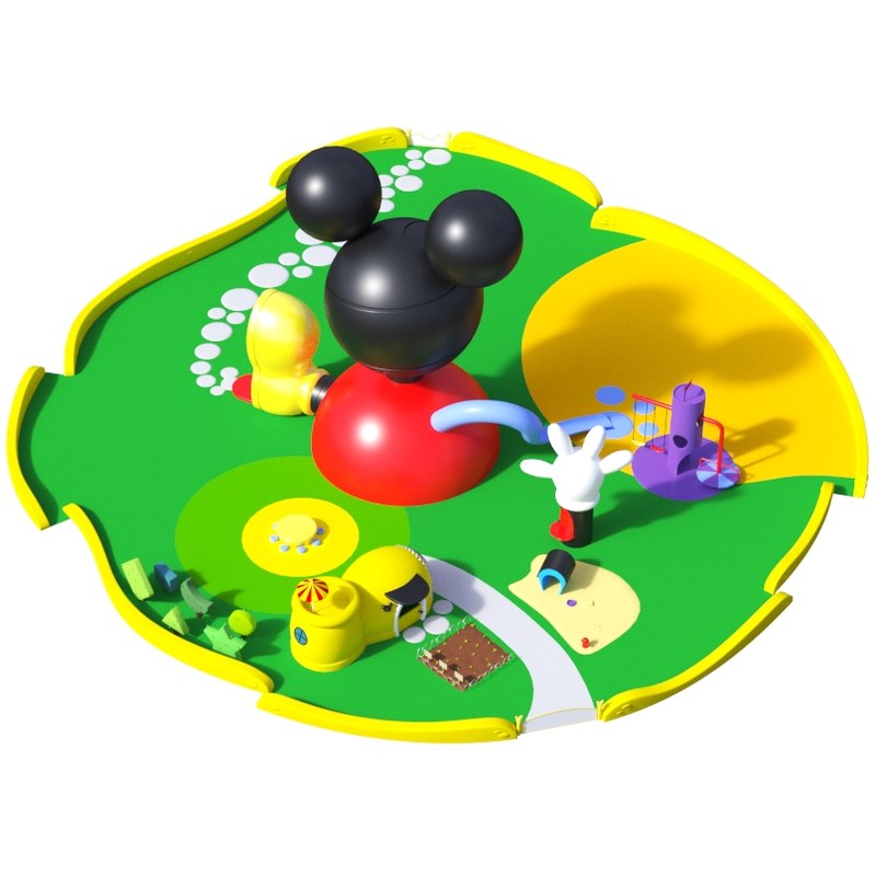 modelo 3d El club de Mickey mouse - TurboSquid 1442791