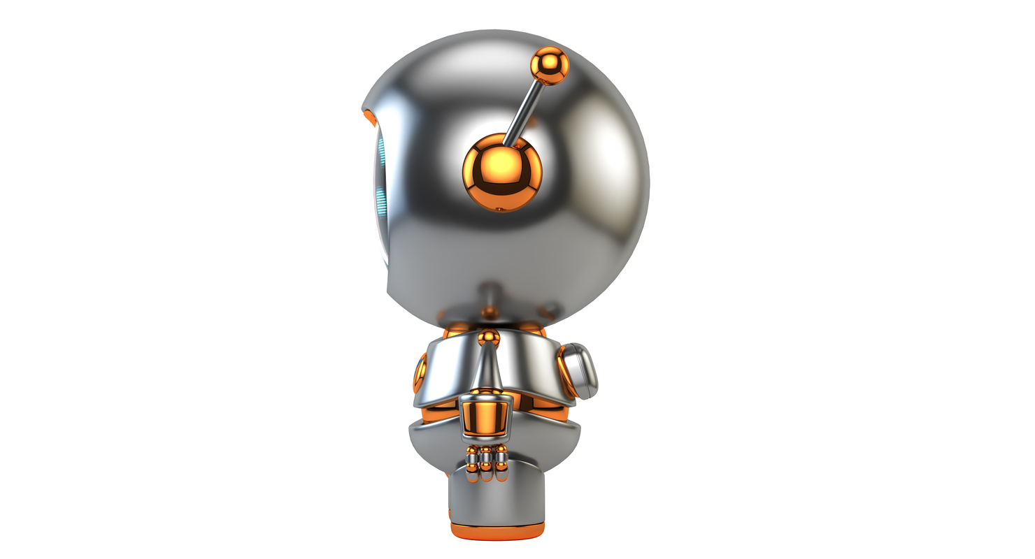 3D droid android - TurboSquid 1442803