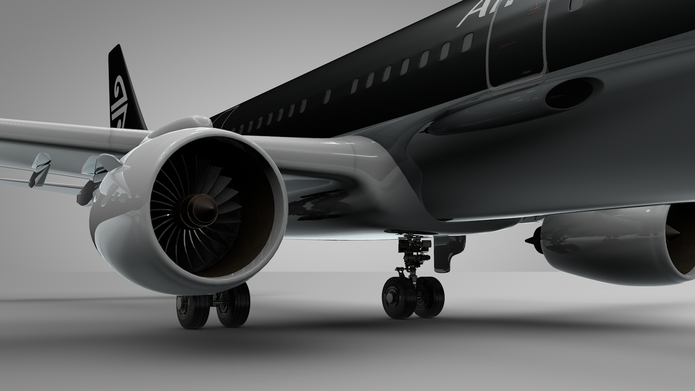 Airbus 321 neo air new model - TurboSquid 1443122