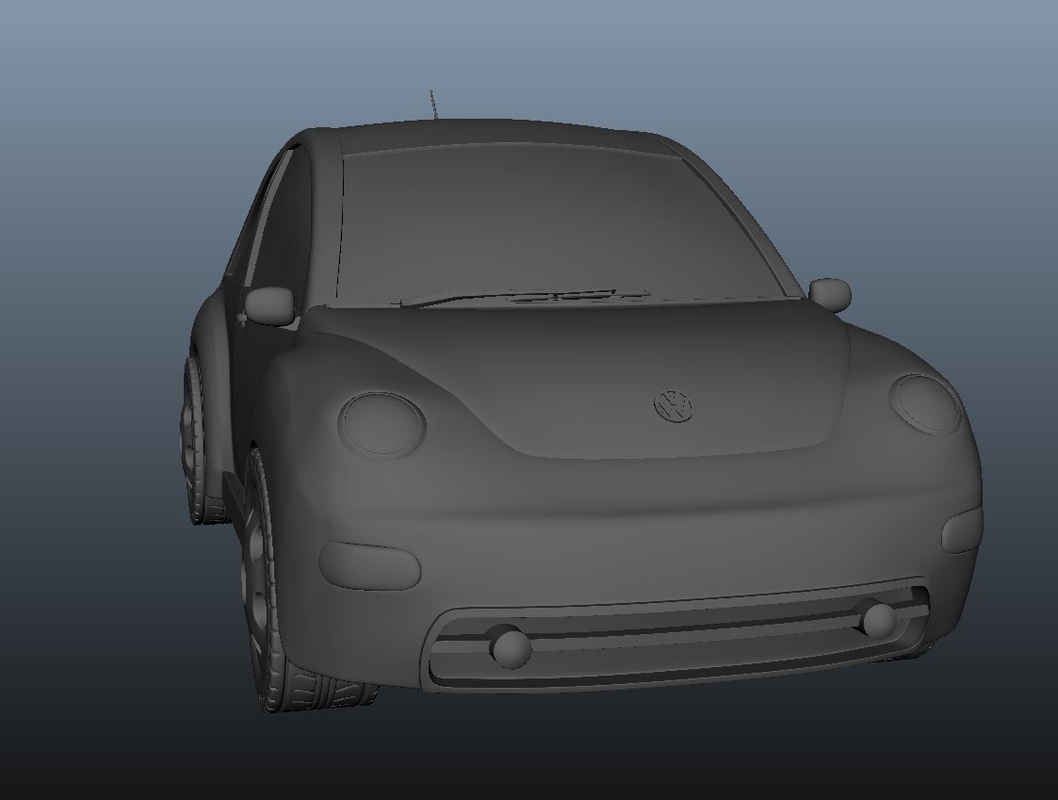 3D beetel car - TurboSquid 1442951