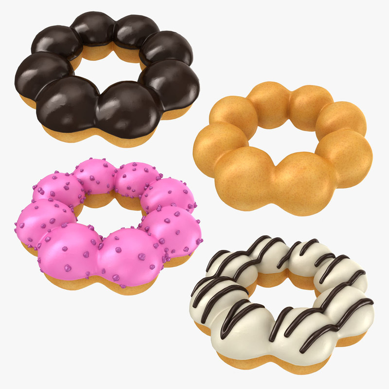 Realistic ring shaped donut 3D model - TurboSquid 1442622