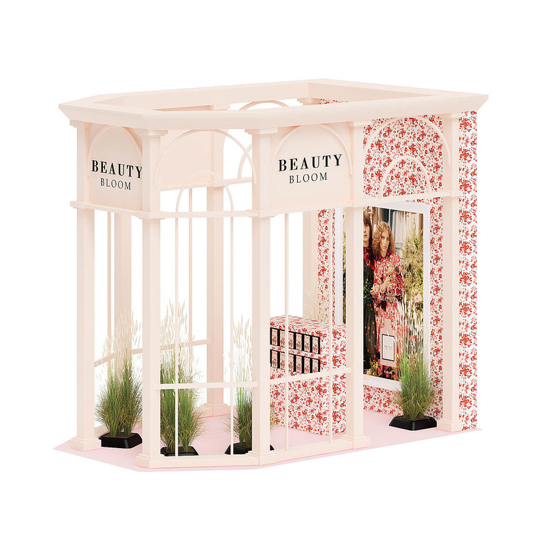 Pink beauty stall 3D model - TurboSquid 1442992