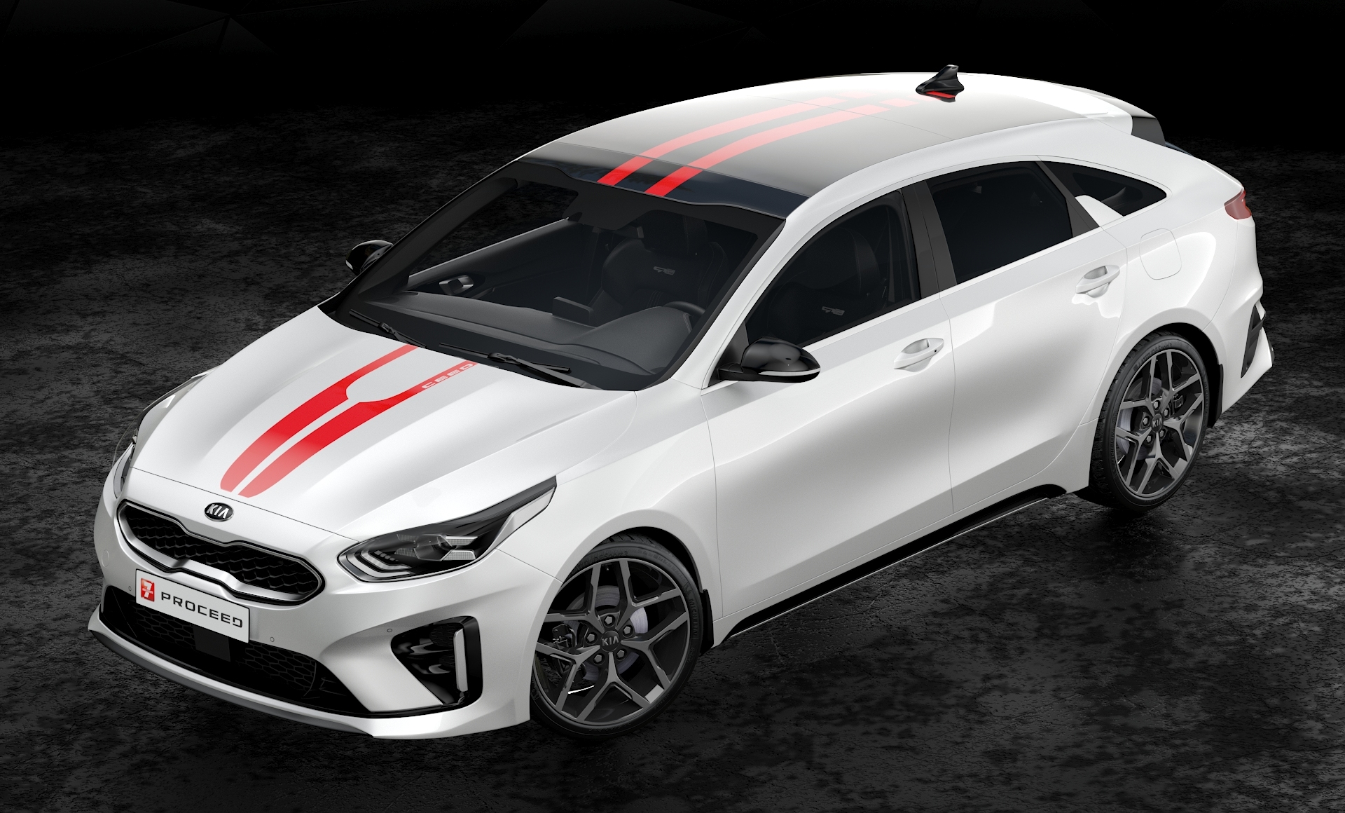 2019 kia proceed gt model - TurboSquid 1443141