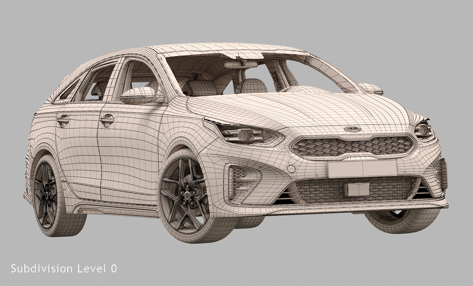 2019 kia proceed gt model - TurboSquid 1443141