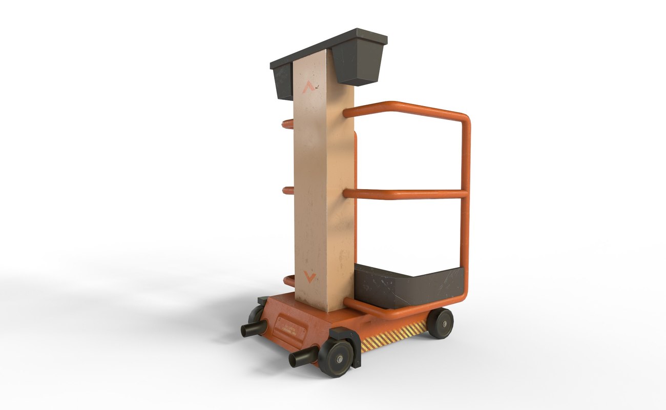 Hydraulic lift 3D model - TurboSquid 1443188