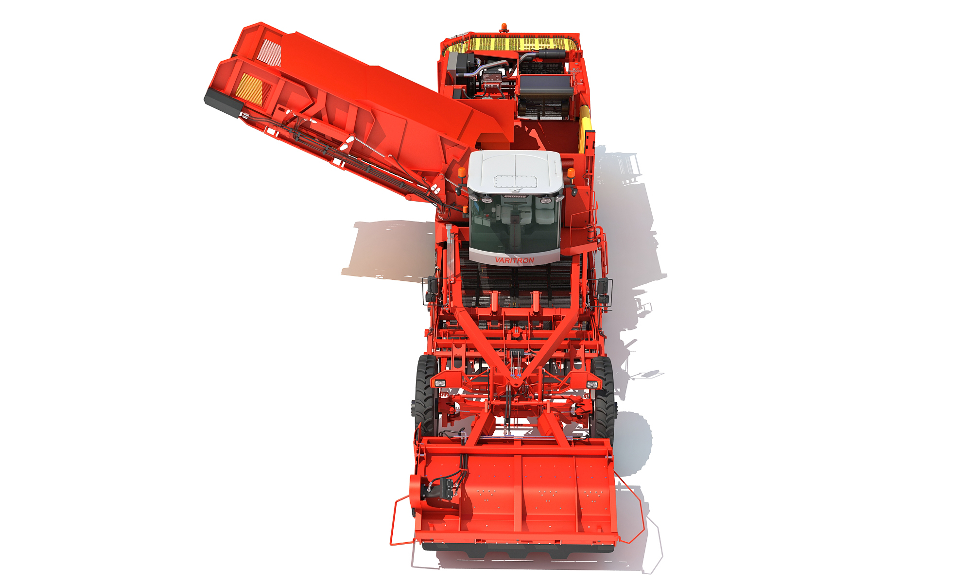 Grimme potato harvester 3D model - TurboSquid 1443226