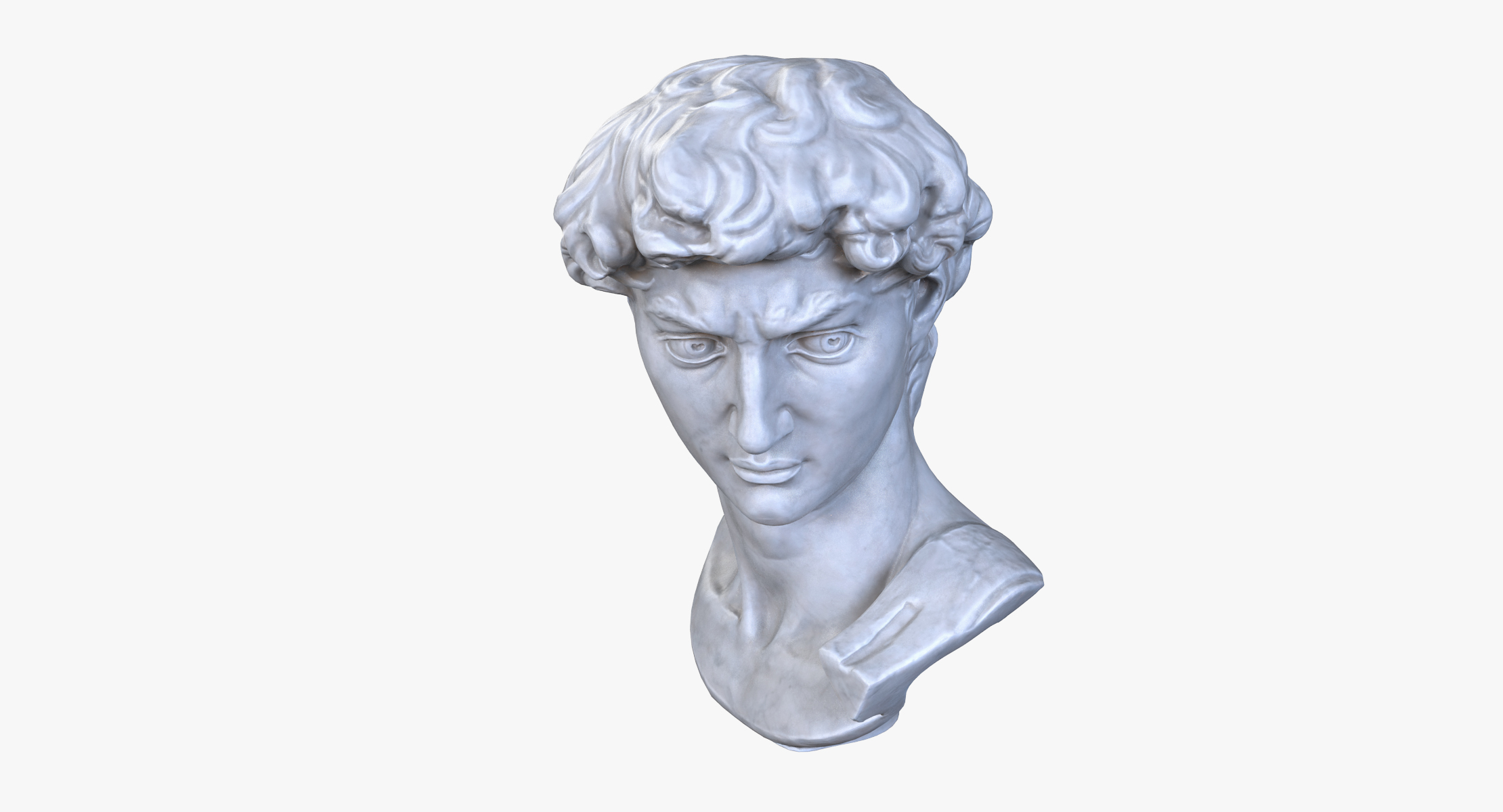 David head 3D model - TurboSquid 1443256