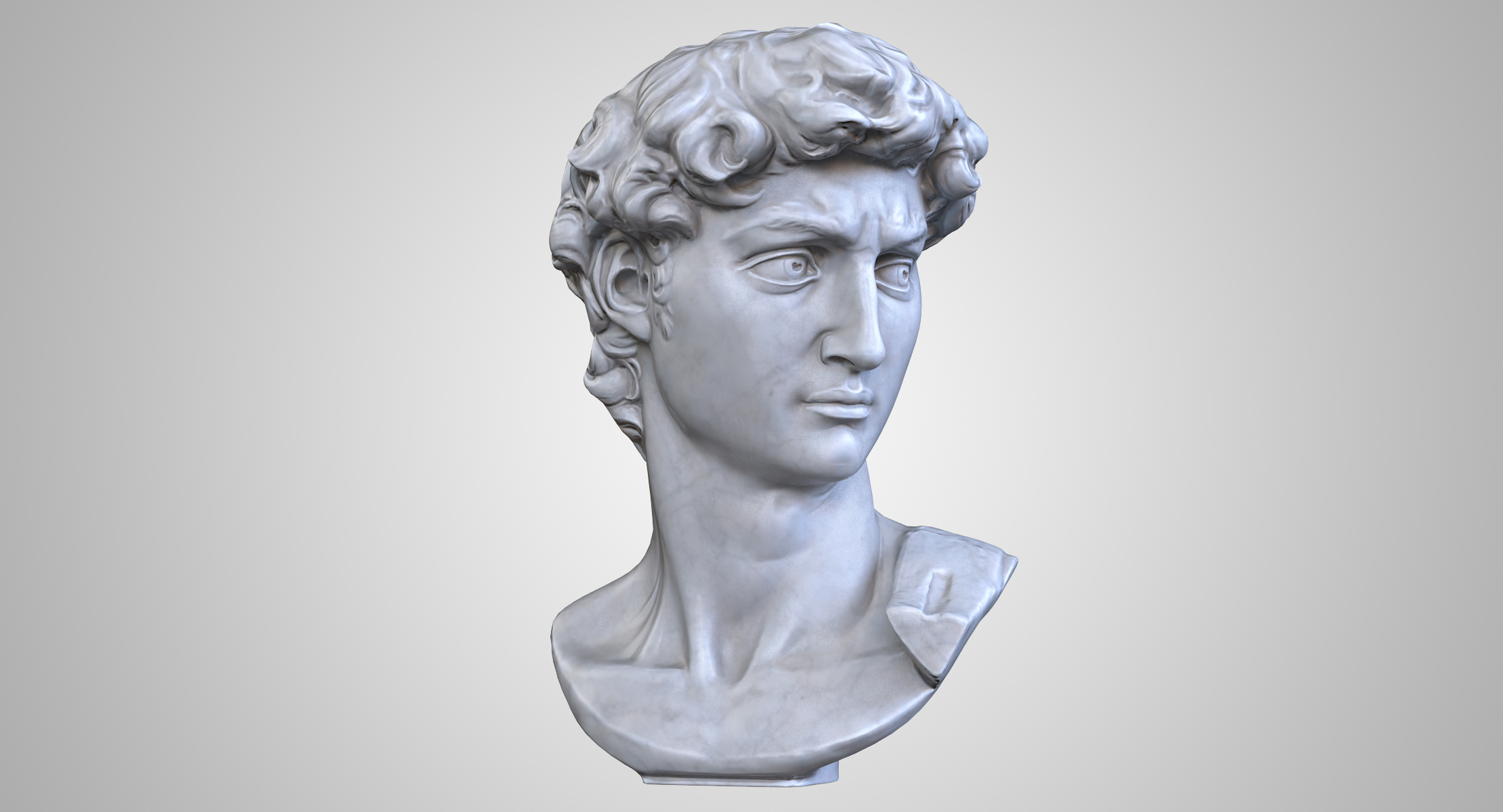 David head 3D model - TurboSquid 1443256