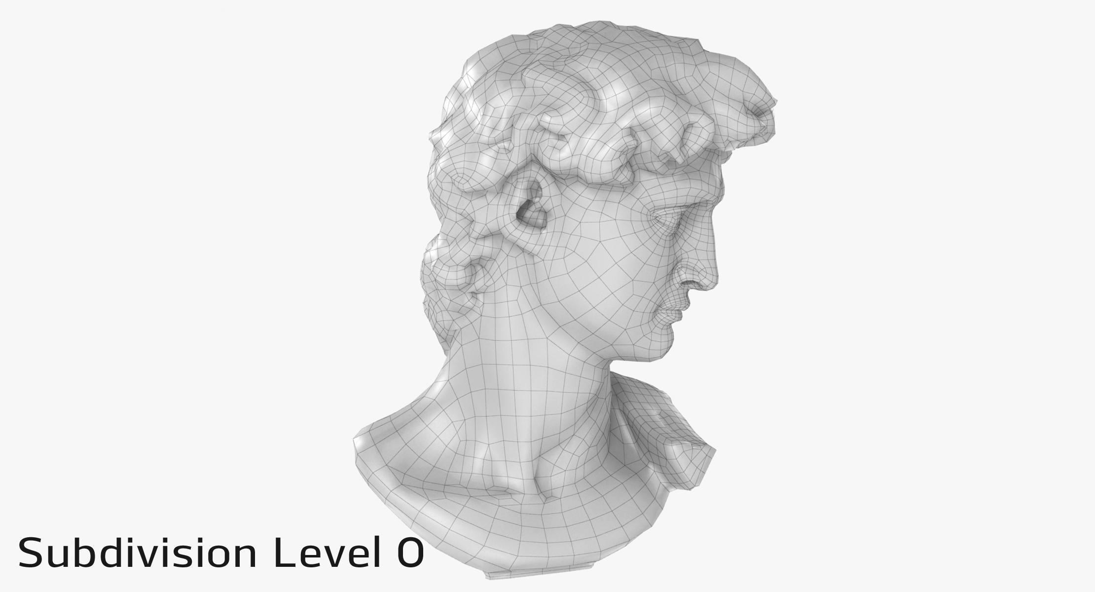 David head 3D model - TurboSquid 1443256