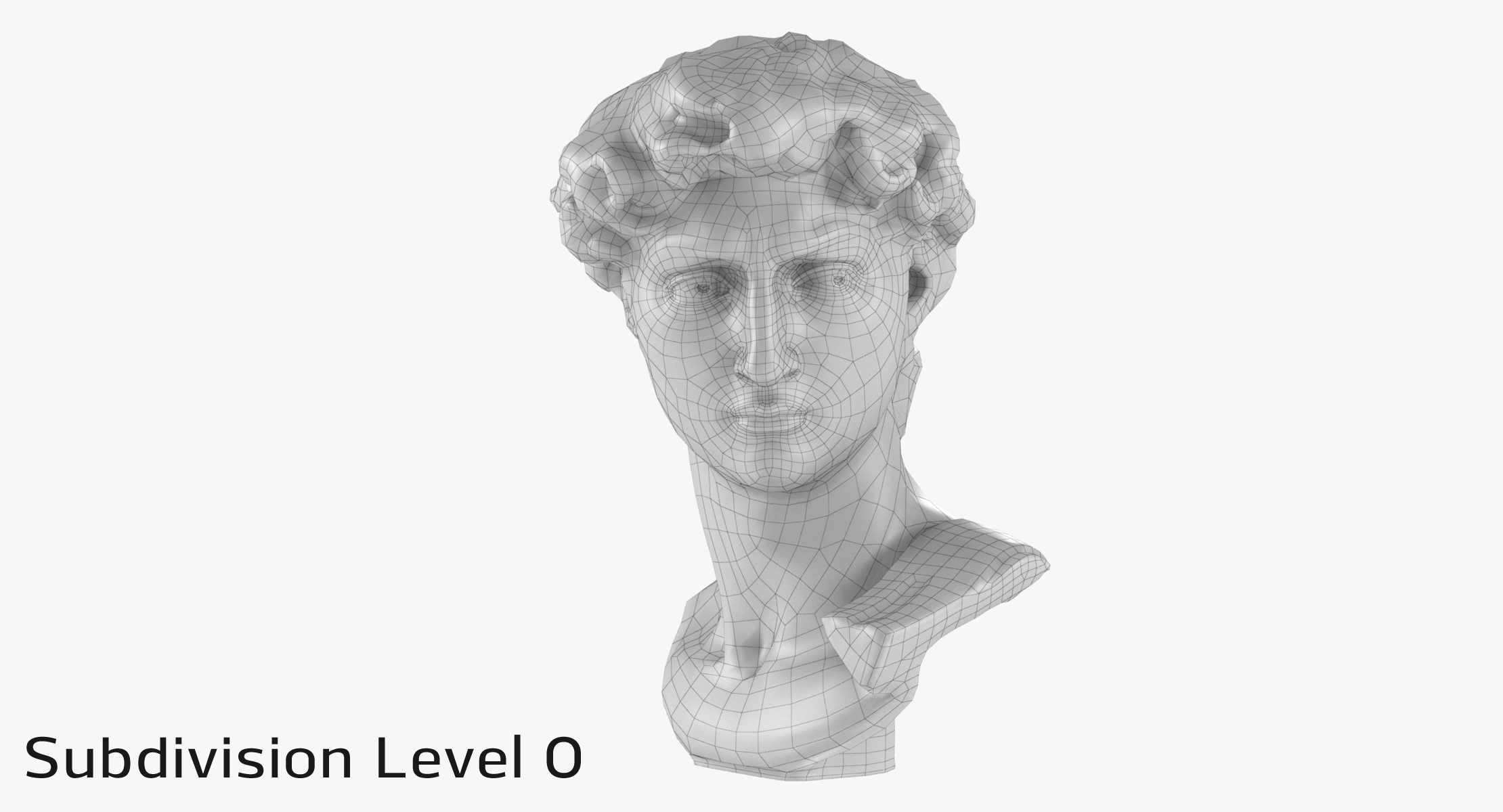 David head 3D model - TurboSquid 1443256