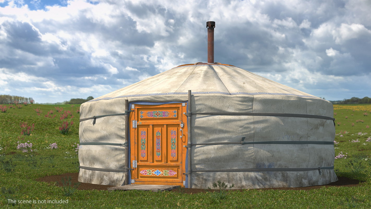 Traditional mongolian yurt mongolia 3D model - TurboSquid 1443450