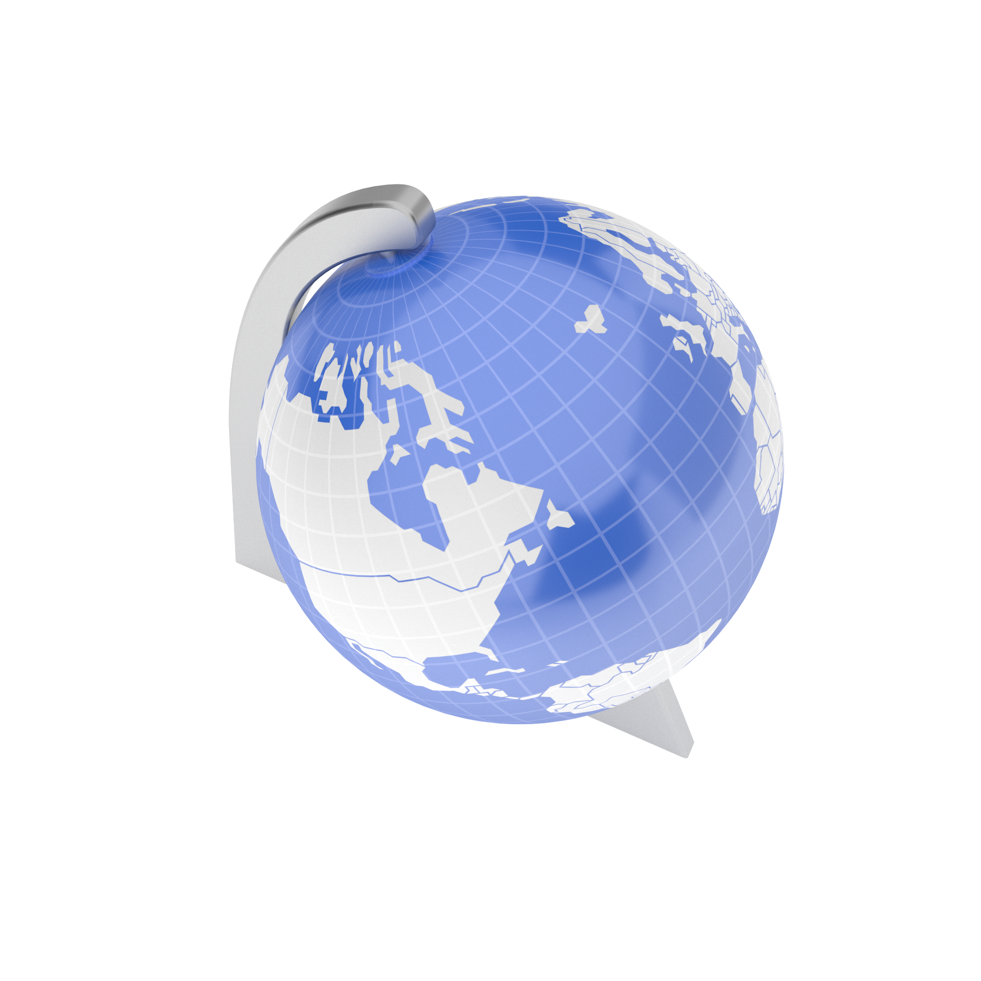 Moderner Globus 3D-Modell - TurboSquid 1443349