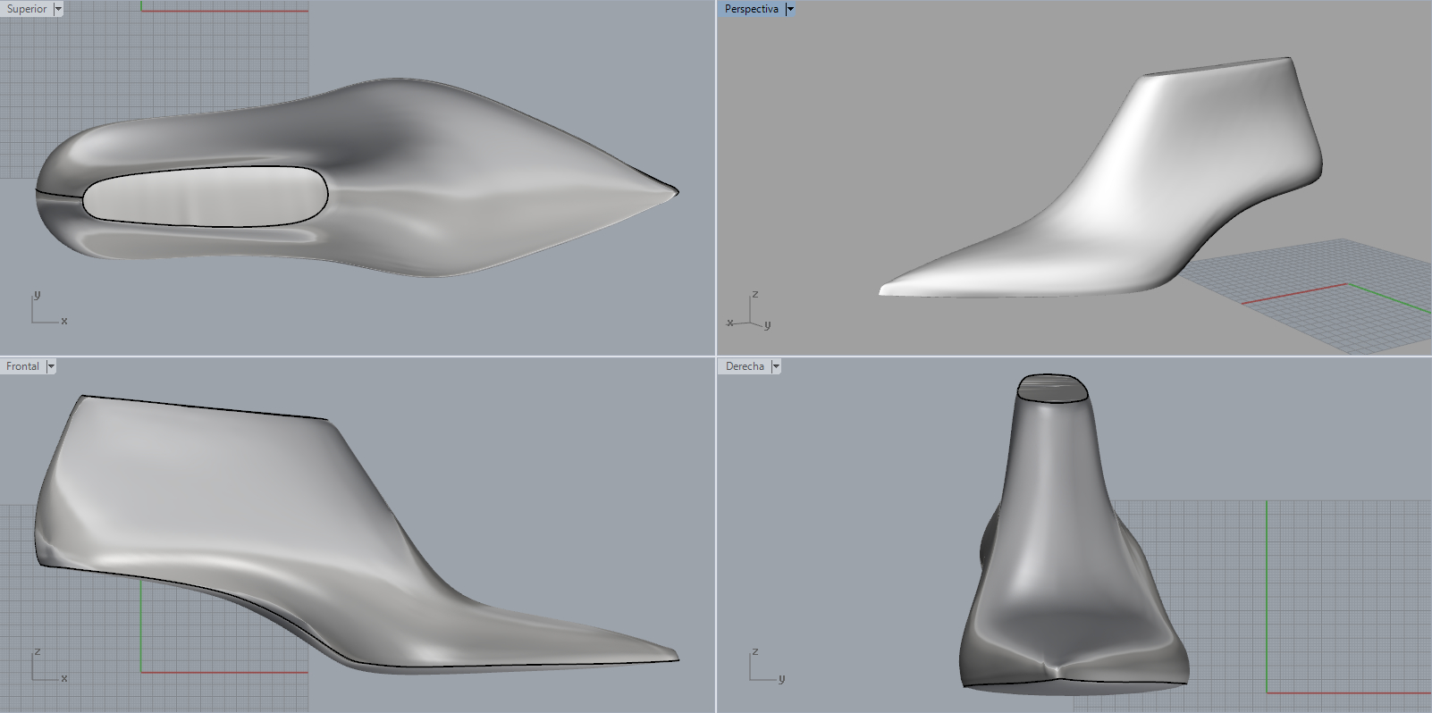 3D model pack woman shoe lasts - TurboSquid 1443523