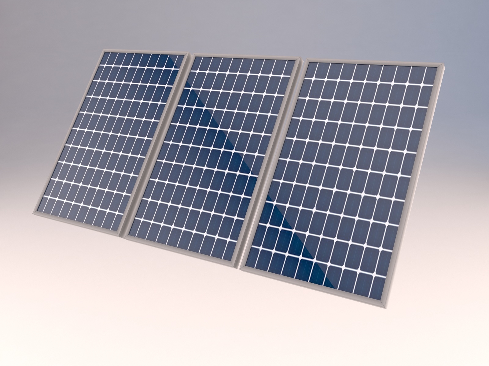 Solar panels 3D model - TurboSquid 1443613