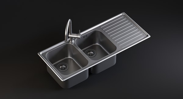 Realistic sinks 3 3D model - TurboSquid 1443632