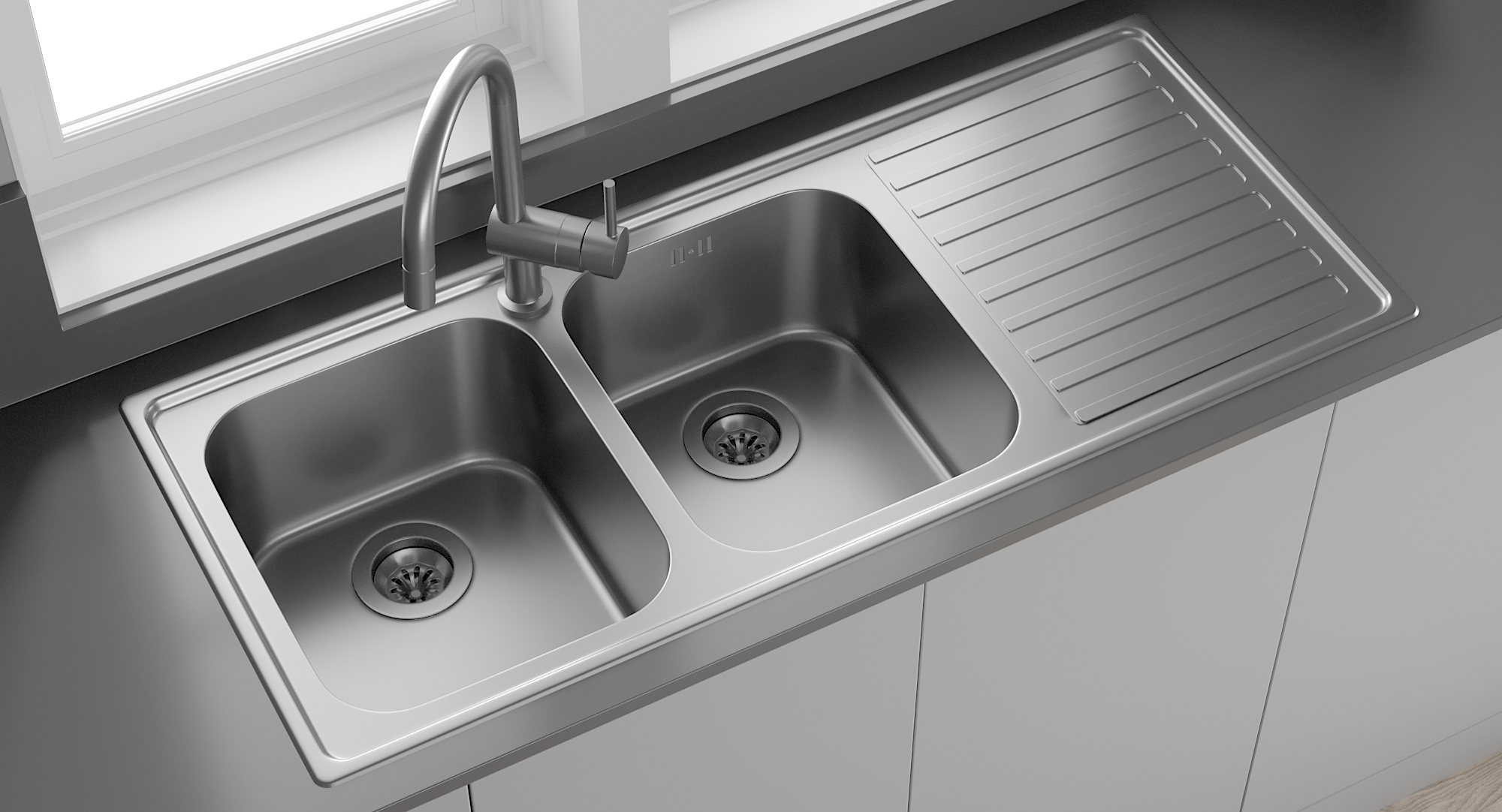 Realistic sinks 3 3D model - TurboSquid 1443632