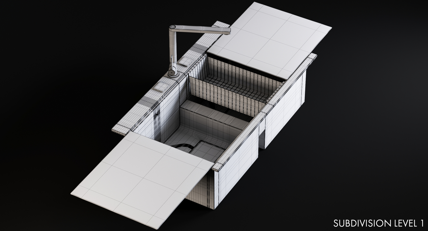 Realistic sinks 3 3D model - TurboSquid 1443632