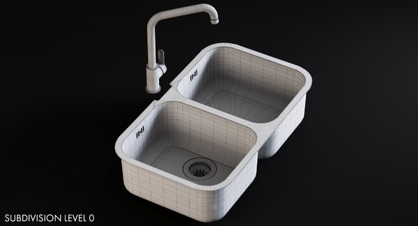 Realistic sinks 3 3D model - TurboSquid 1443632